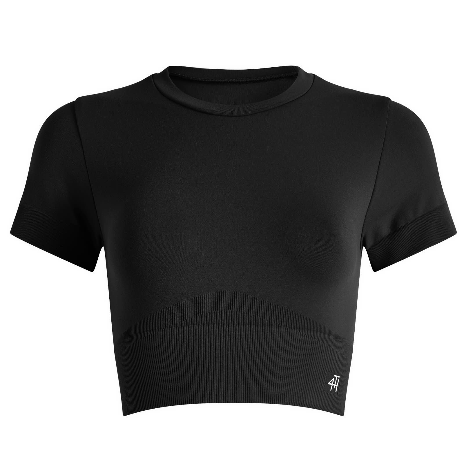 4th & Reckless Brogan Sports Crop Top Black | END. (US)