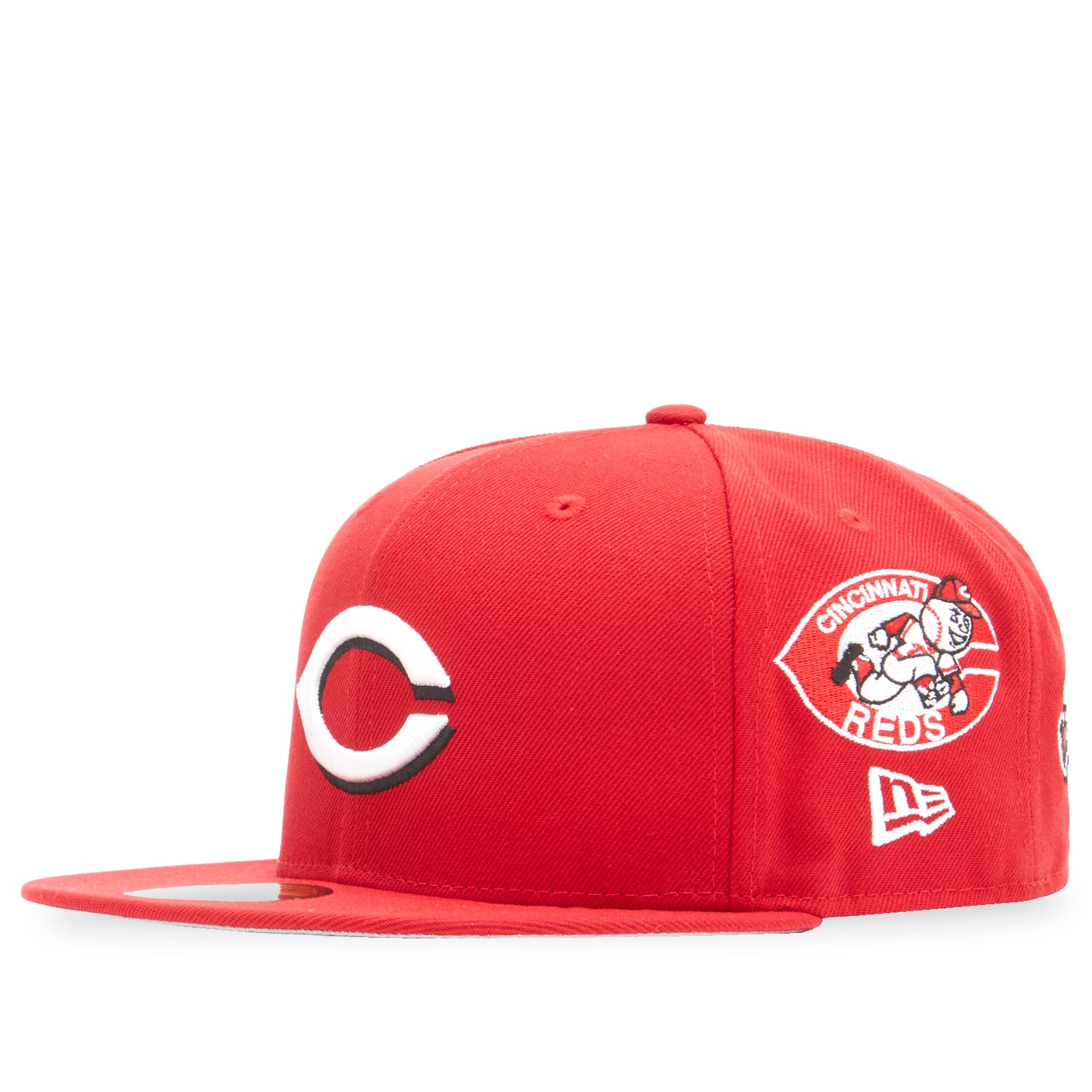 New Era Cincinnati Reds Patch Embroidery 59Fifty Cap Red | END. (US)
