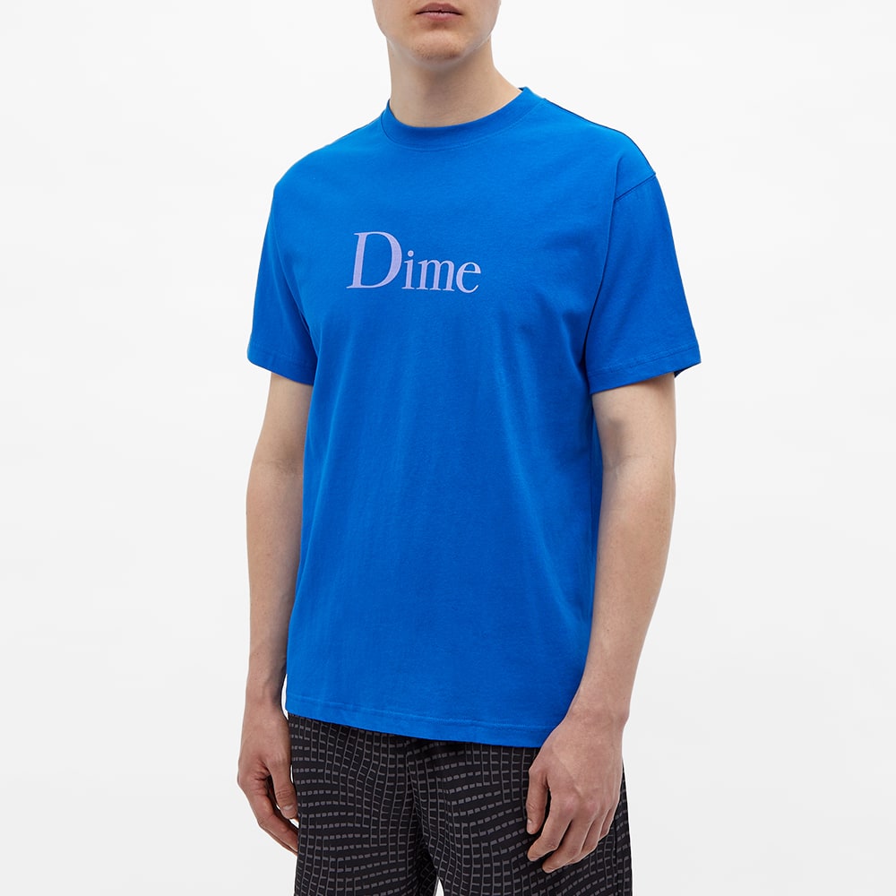Dime Classic Logo Tee Cobalt | END. (US)