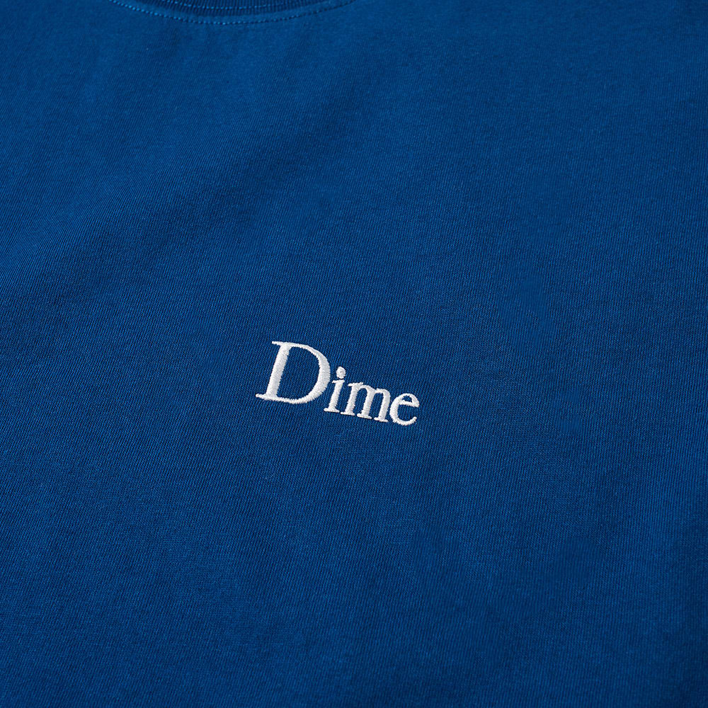 Dime Classic Small Logo Tee Navy END Dime Classic Small Logo Tee Navy END