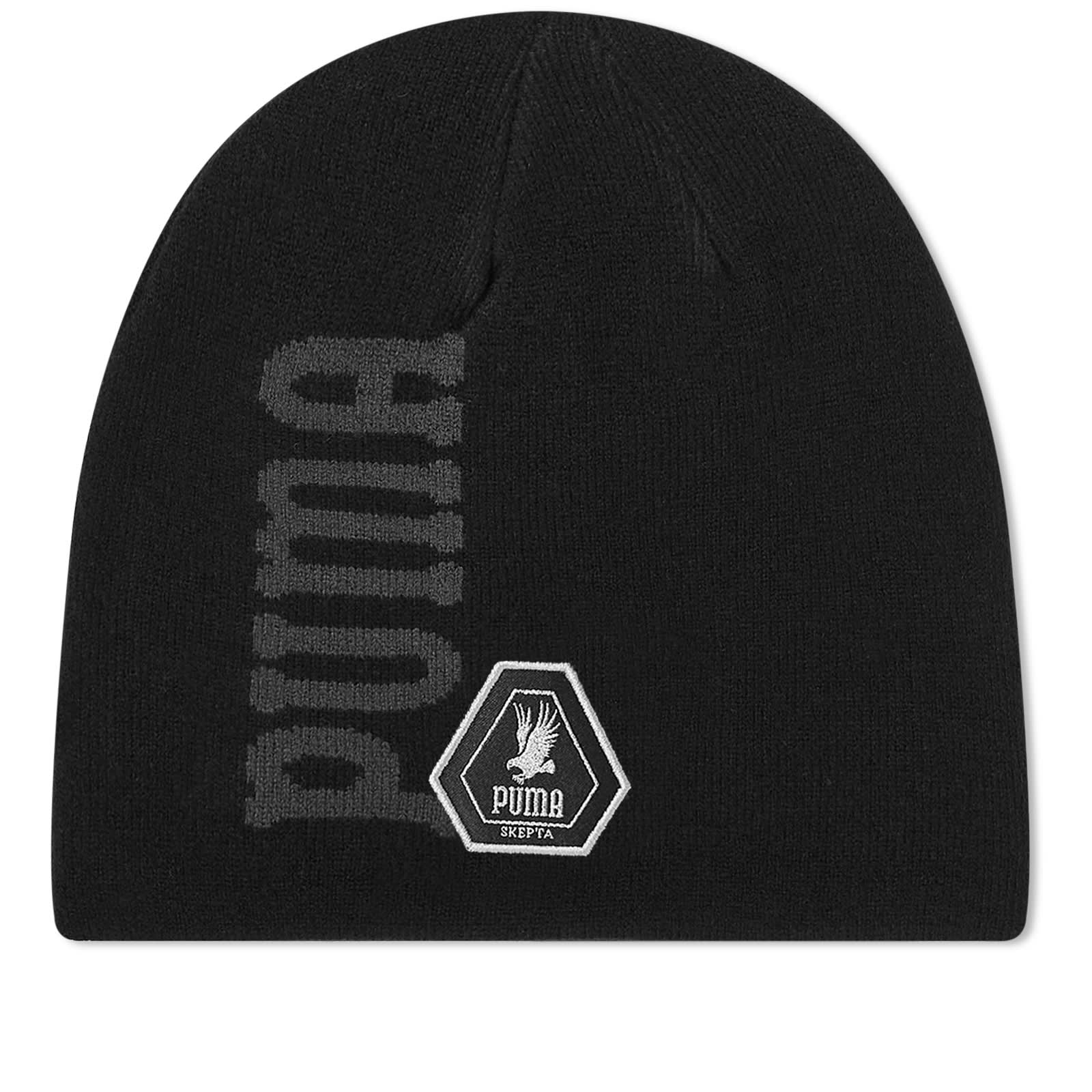 Puma x Skepta Cuffless Beanie Black | END. (US)