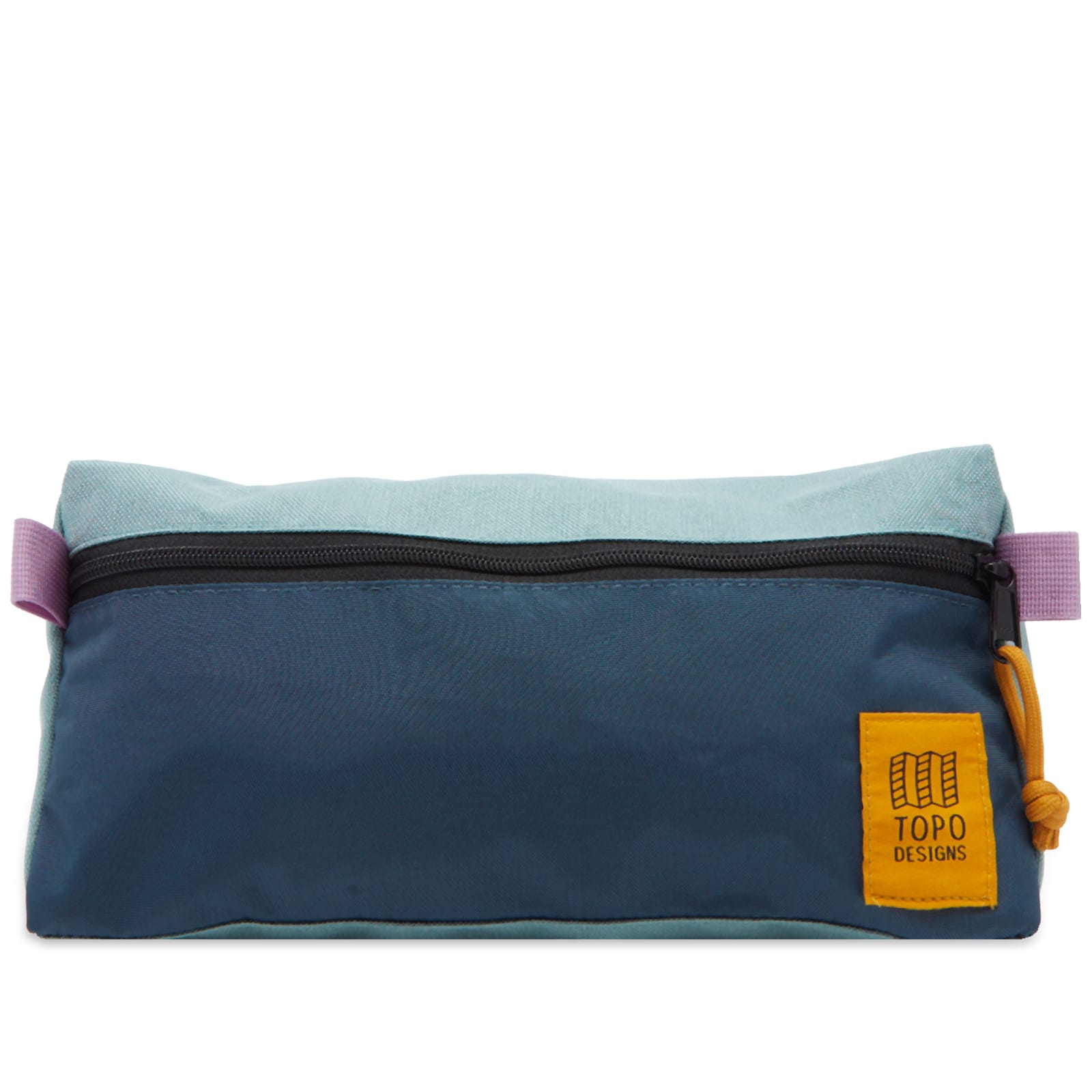 Topo Designs Dopp Kit Wash Bag Sage & Pond Blue | END. (US)