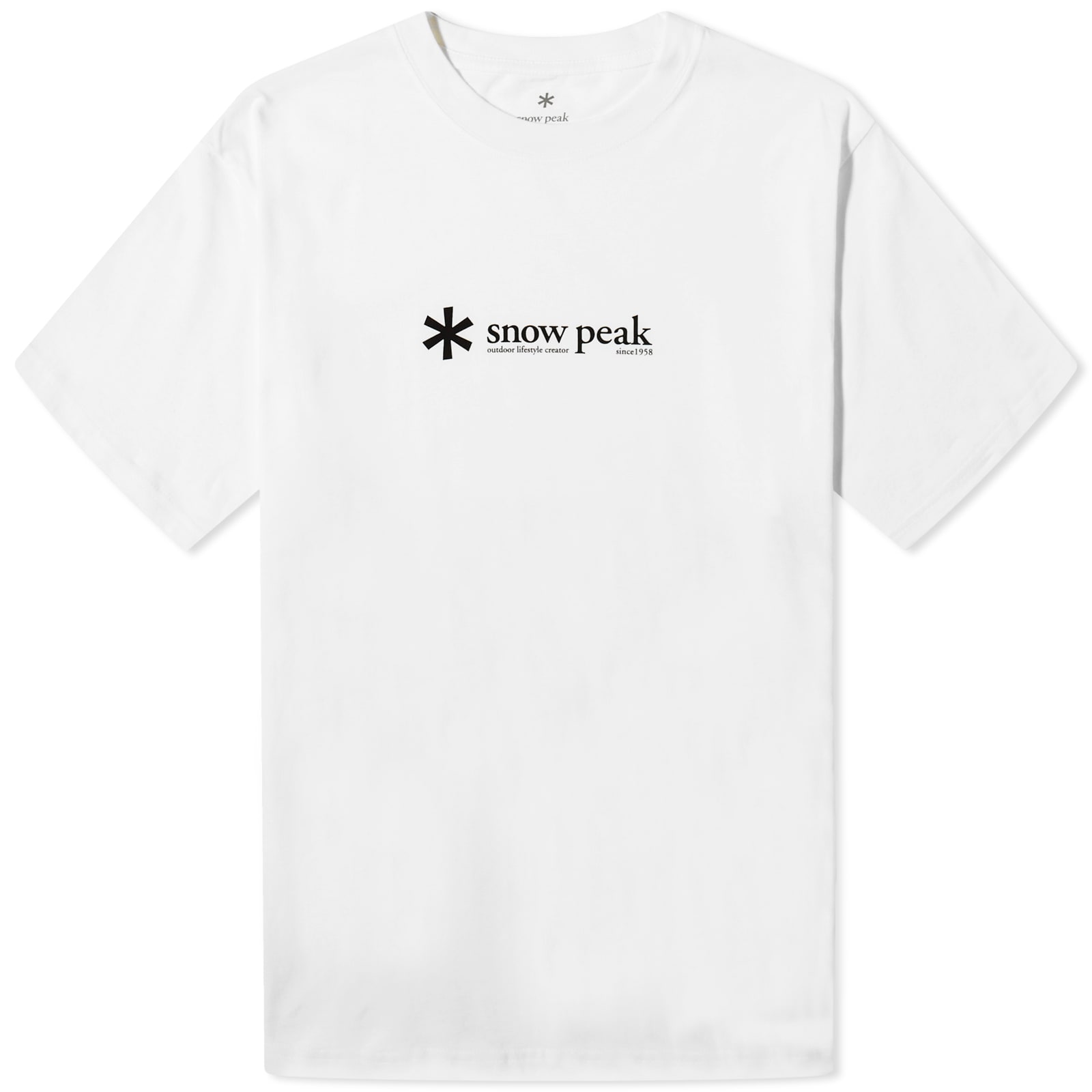 Snow Peak Logo T-Shirt White | END.