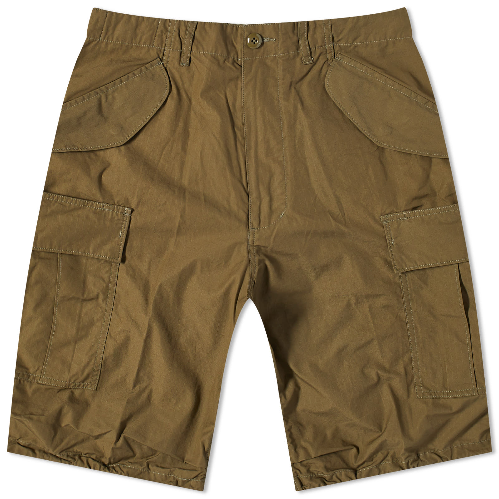 Beams Plus MIL 6 Pocket Cargo Shorts Olive | END. (CN)