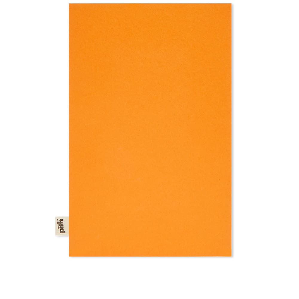 Pith Yuzu Lined Notebook - Medium Orange | END. (US)