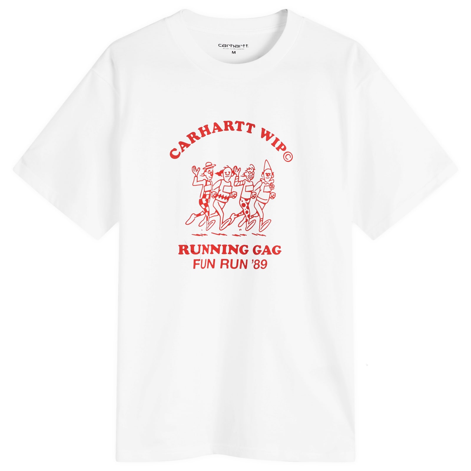 Carhartt WIP Fun Run T-Shirt White & Red | END. (GB)