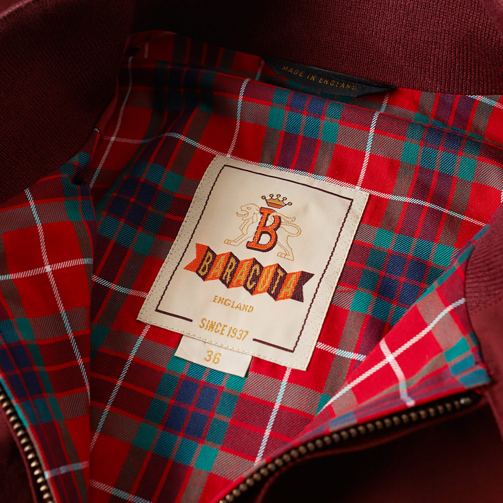 Baracuta G9 Original Harrington Jacket Brick Red | END. (US)
