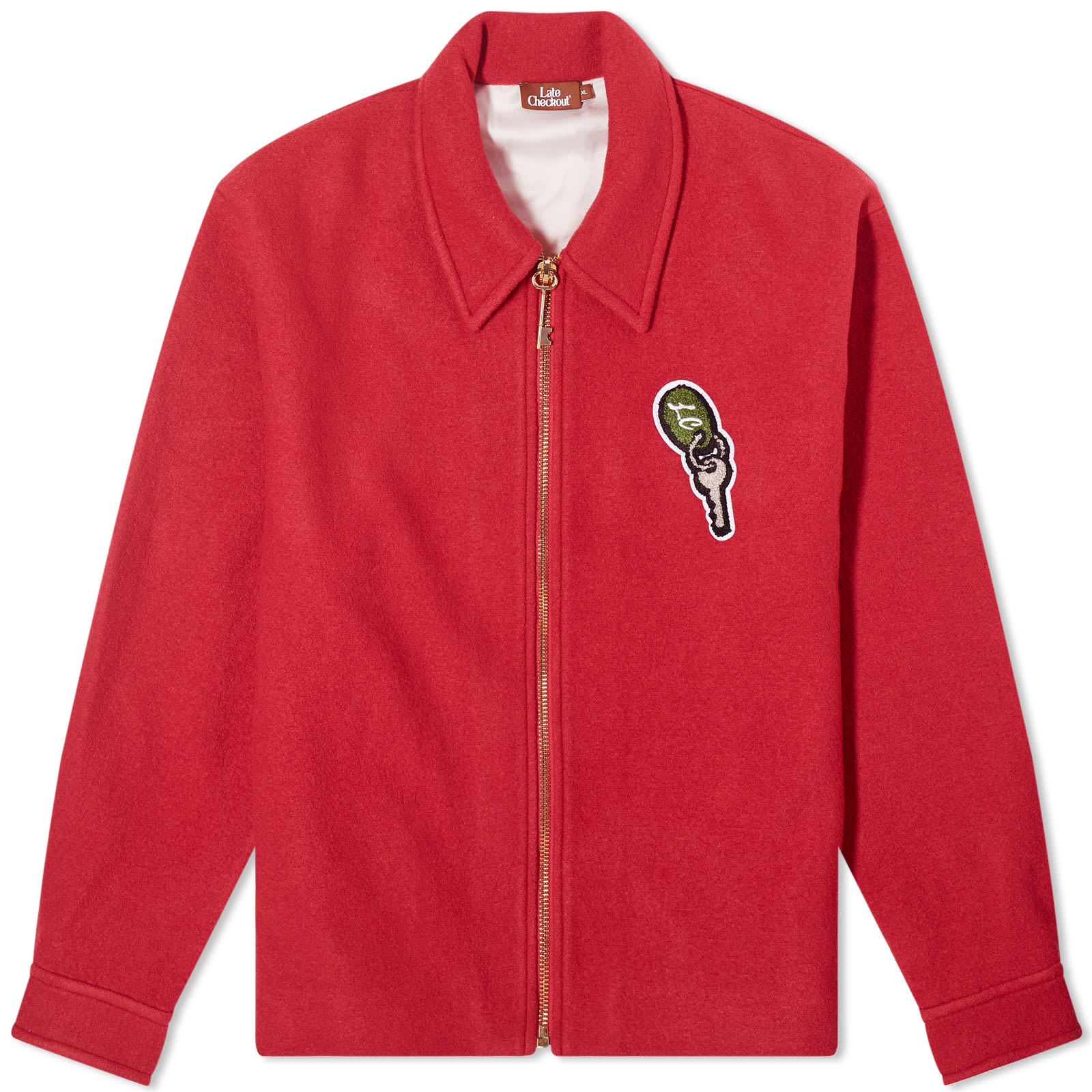 Late Checkout Valet Zipper Jacket Red | END. (GB)