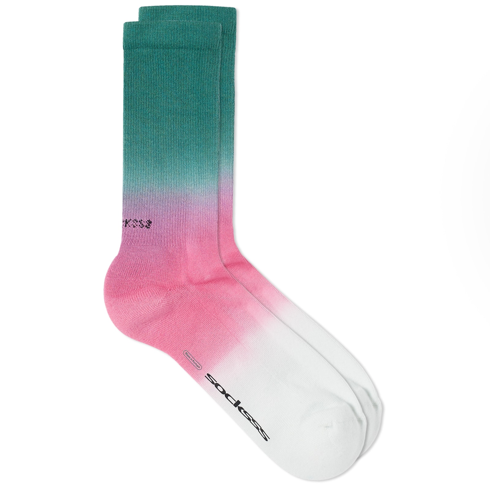Socksss Turtles Gradient Socks Pink & Green | END. (GB)
