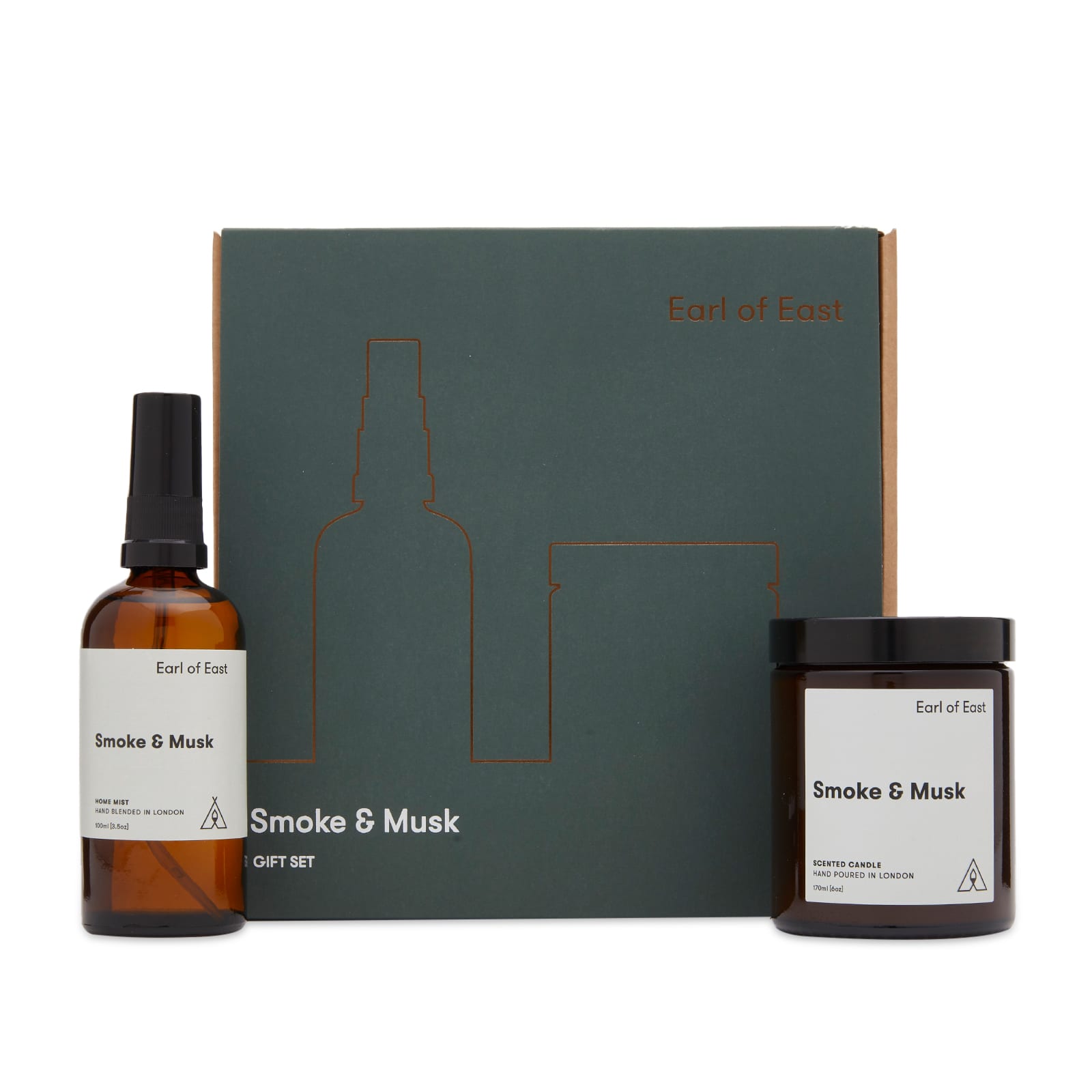 Earl of East Duo Gift Set - Smoke & Musk 100ml & 170ml | END. (GB)