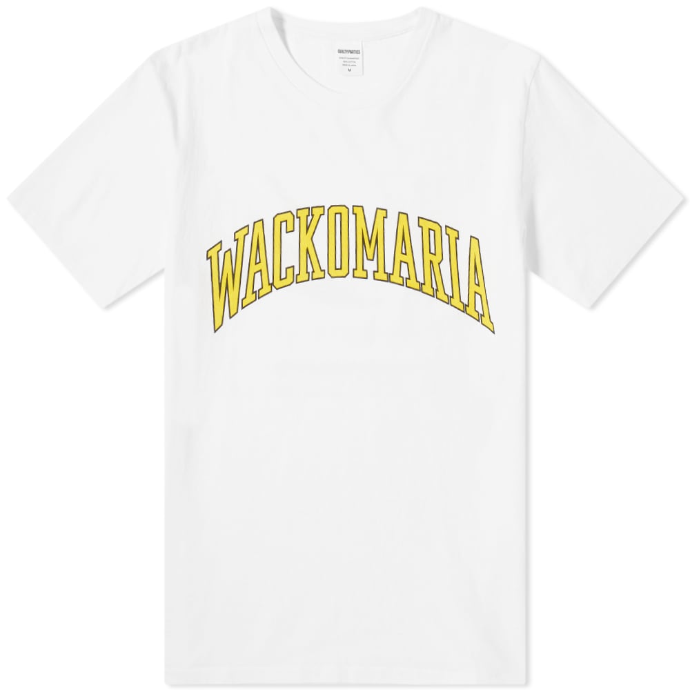 Wacko Maria Varsity Print Tee White | END. (US)