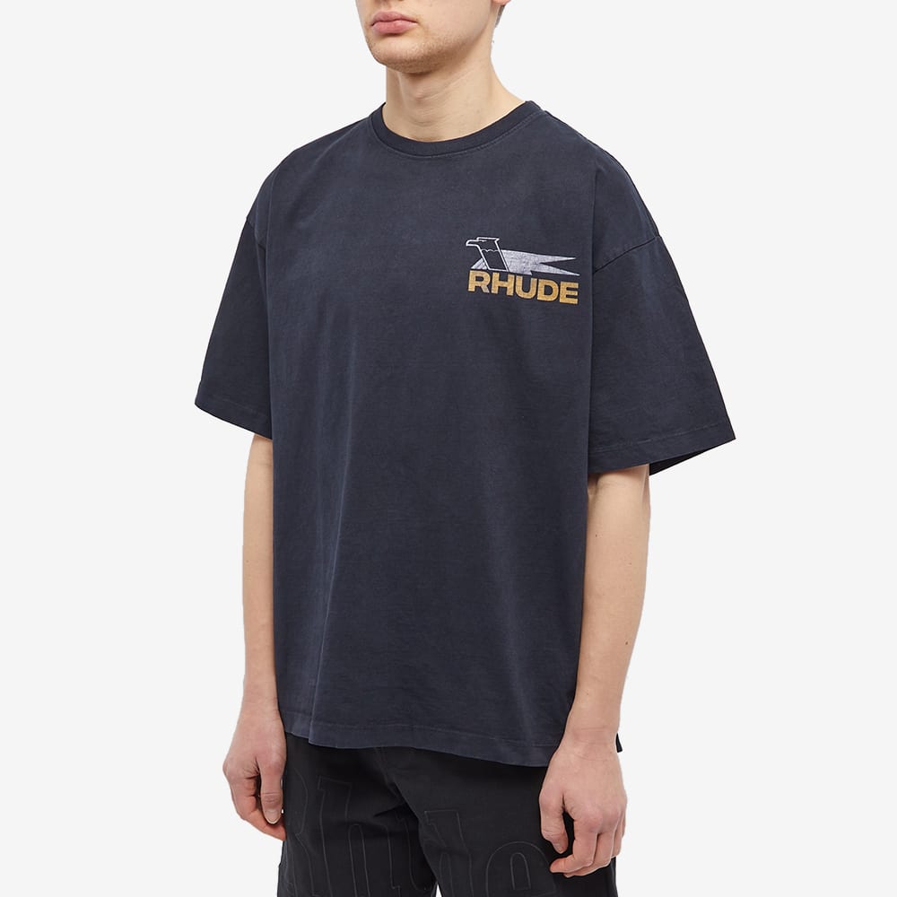 Rhude Rhude Eagle Logo Tee Vtg Black | END. (KR)