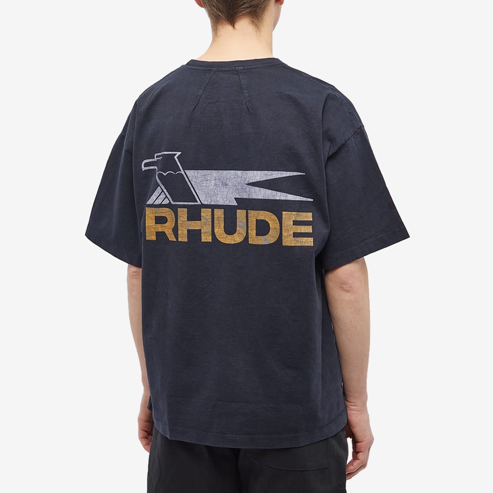 Rhude Rhude Eagle Logo Tee Vtg Black | END. (KR)