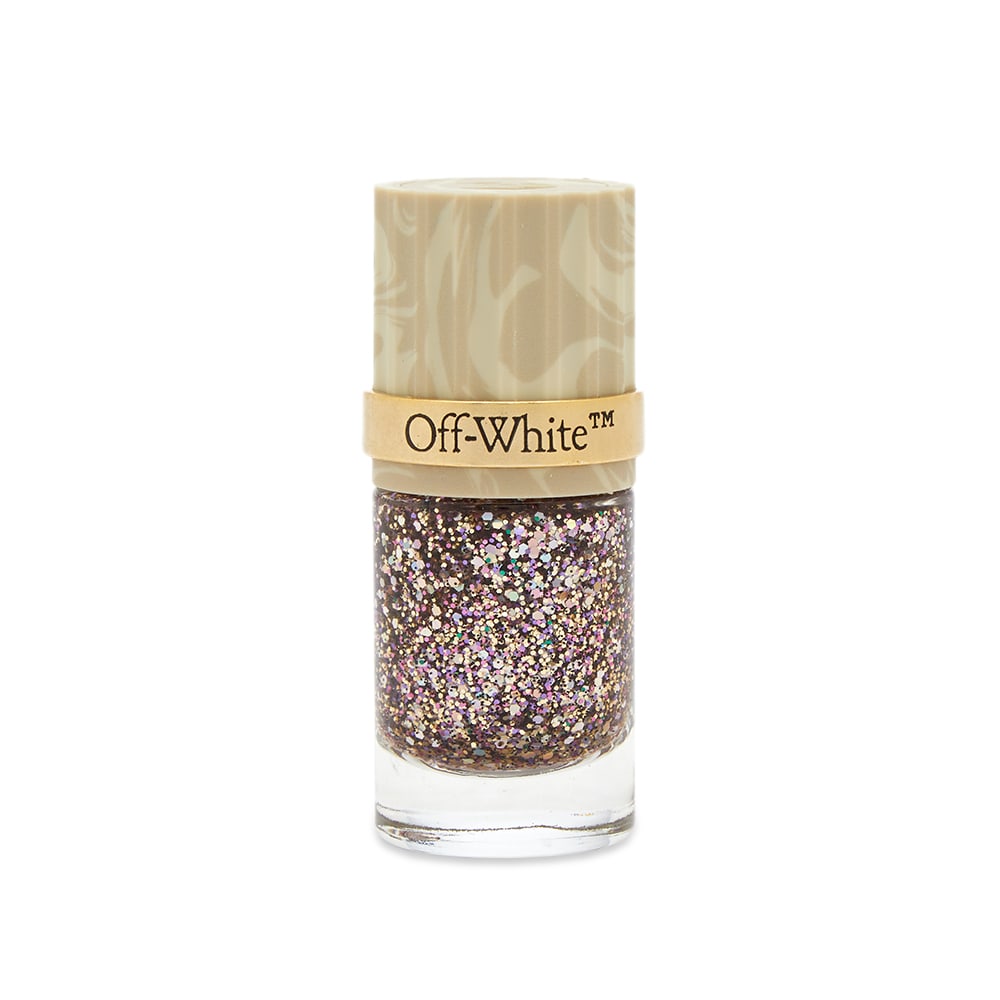 Off-White Glitter Nail Polish 10ml | END. (GB)