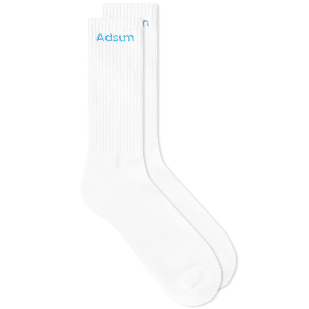 Adsum Core Logo Sock White | END. (ES)
