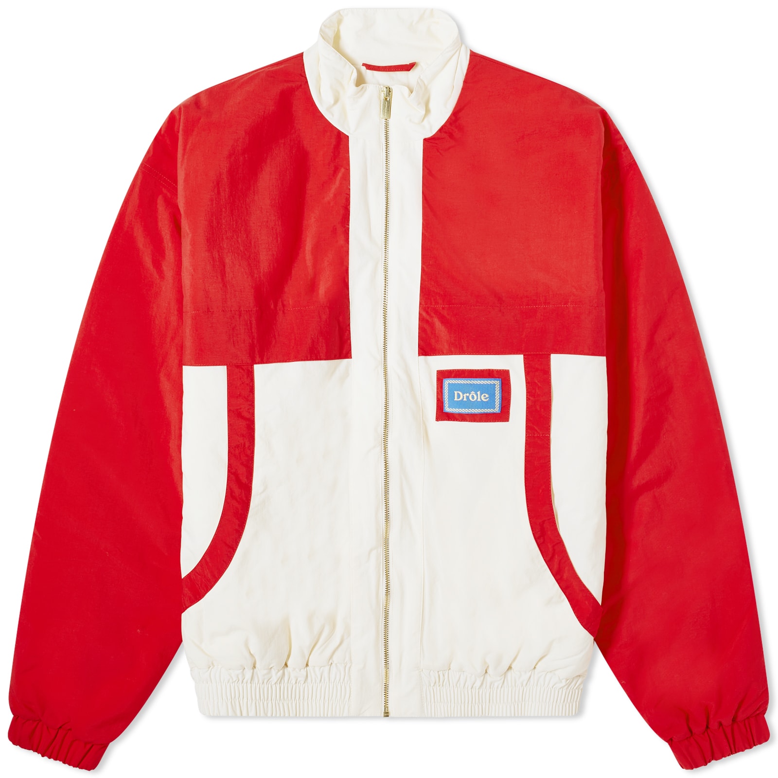 Drôle de Monsieur Nylon Jacket Red & White | END. (US)