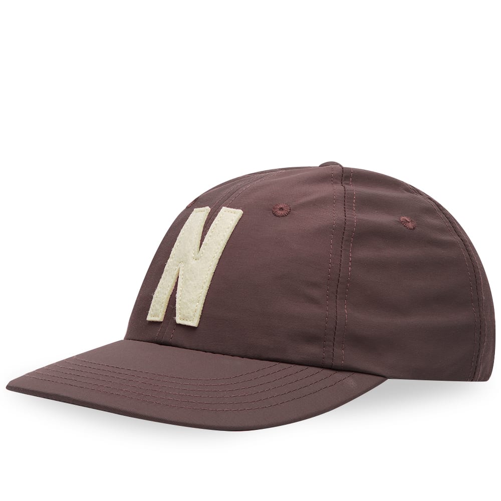 Norse Projects Logo Sports Cap Heathland Brown | END.