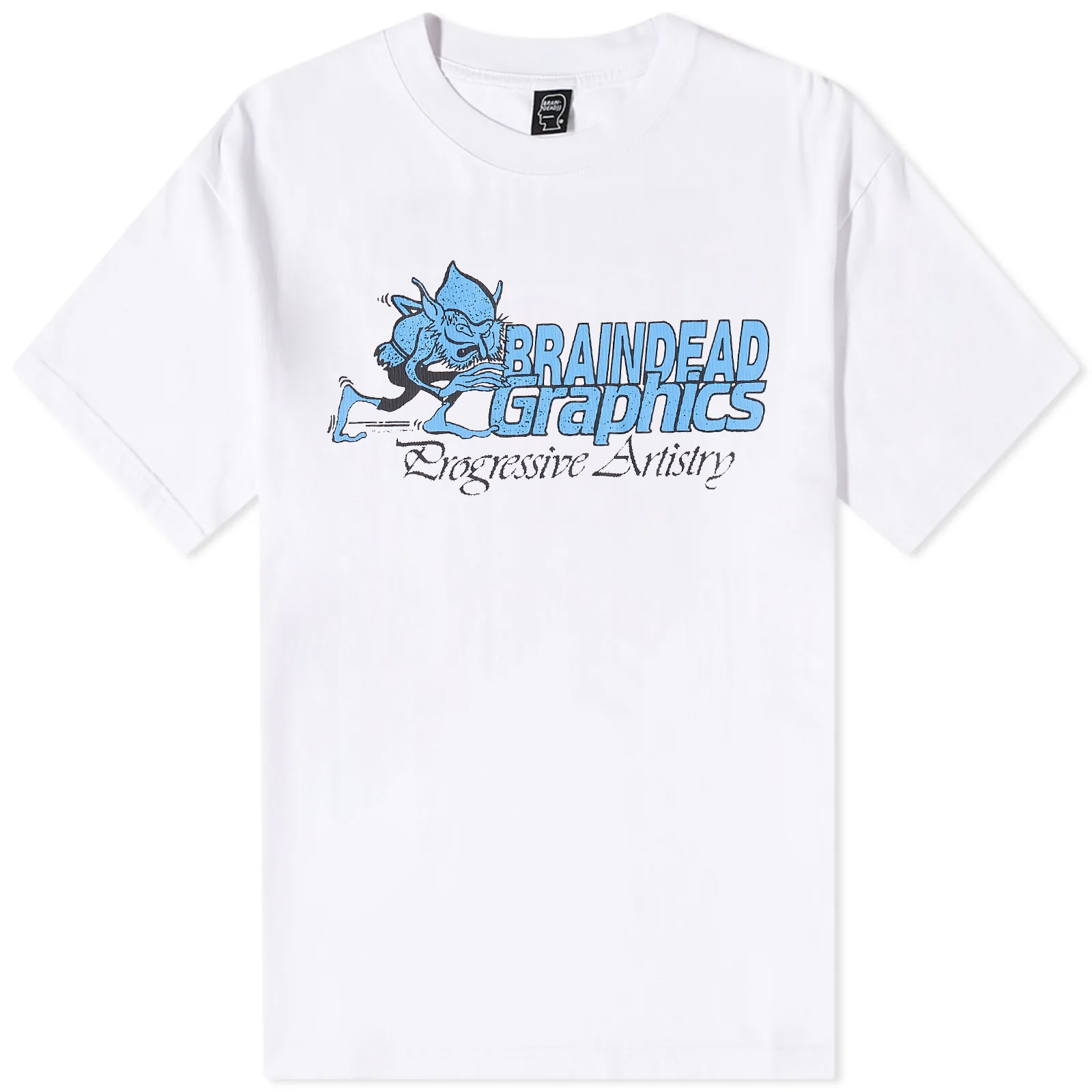 Brain Dead Progressive Artistry T-Shirt White | END. (Global)