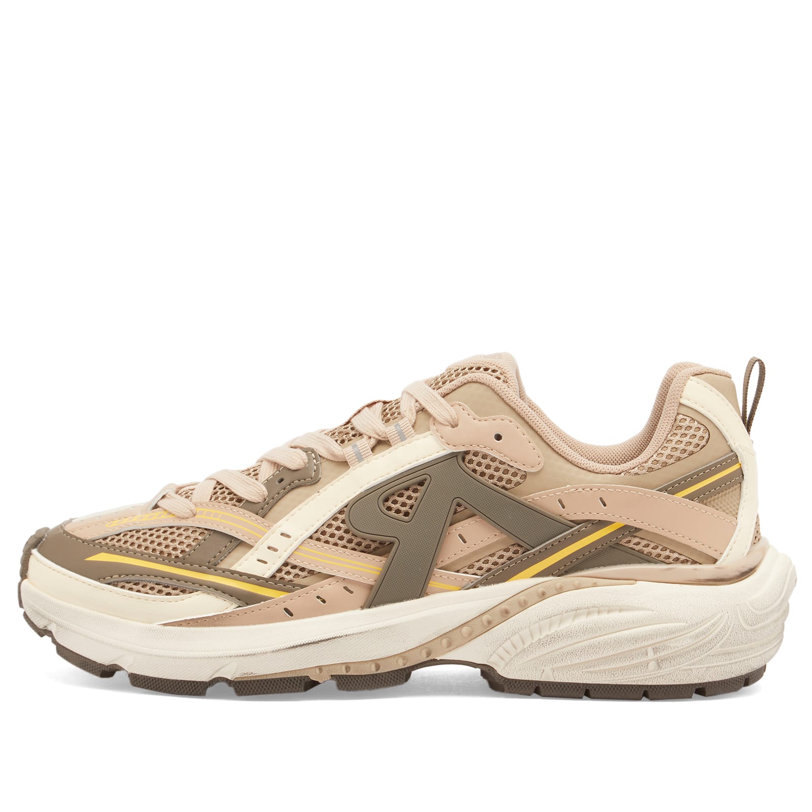 Represent Storm Runner Taupe & Yellow | END. (US)