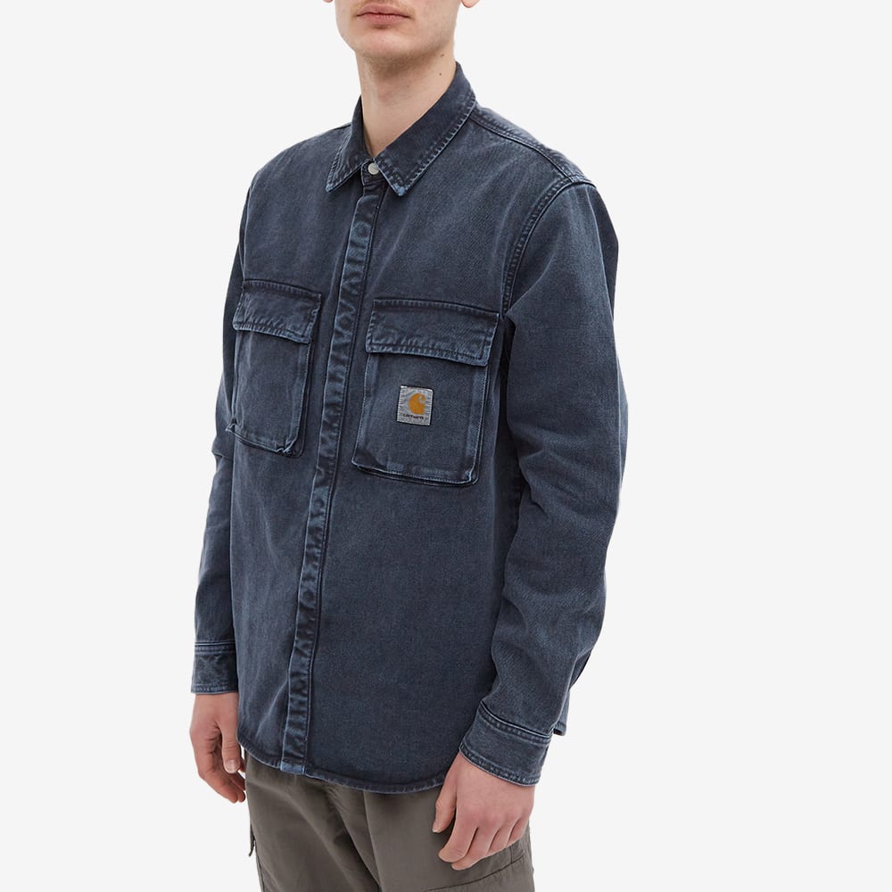 Carhartt WIP Monterey Shirt Jacket Dark Navy | END. (US)