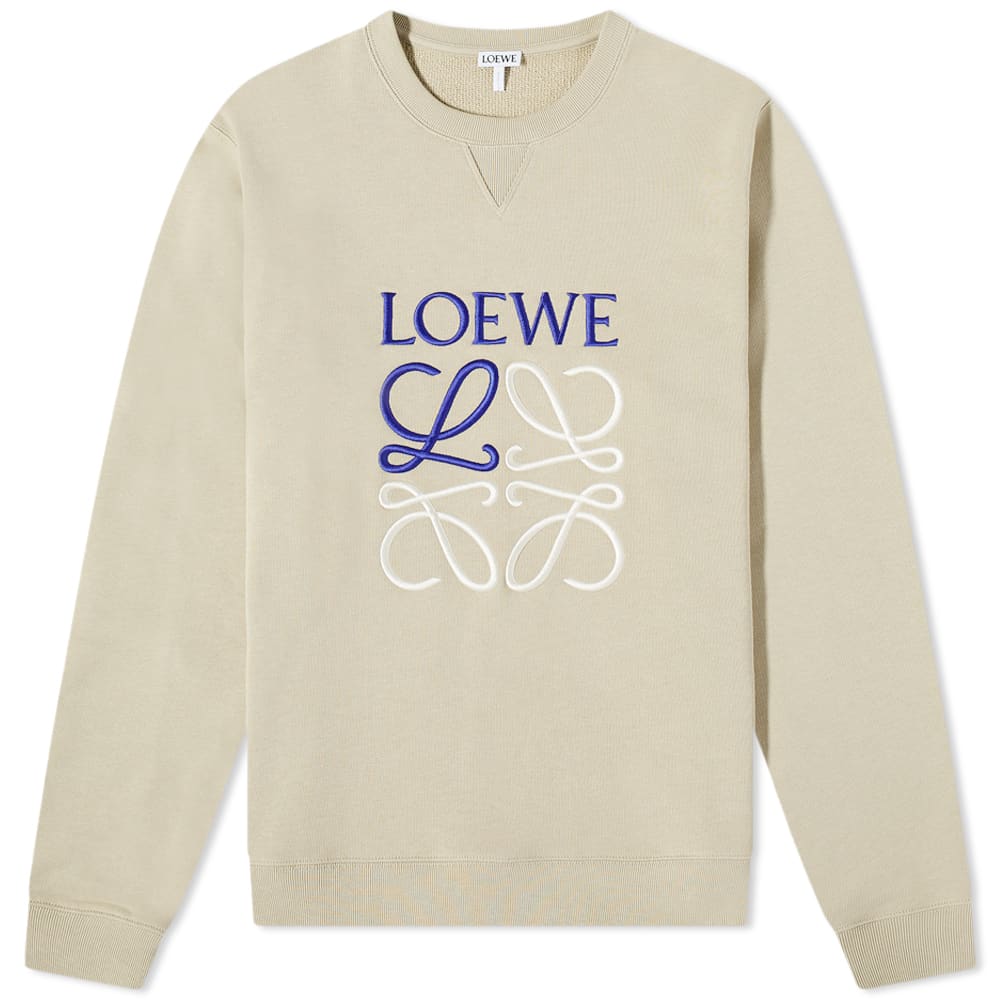 Loewe Anagram Crew Sweat Stone Grey | END. (KR)