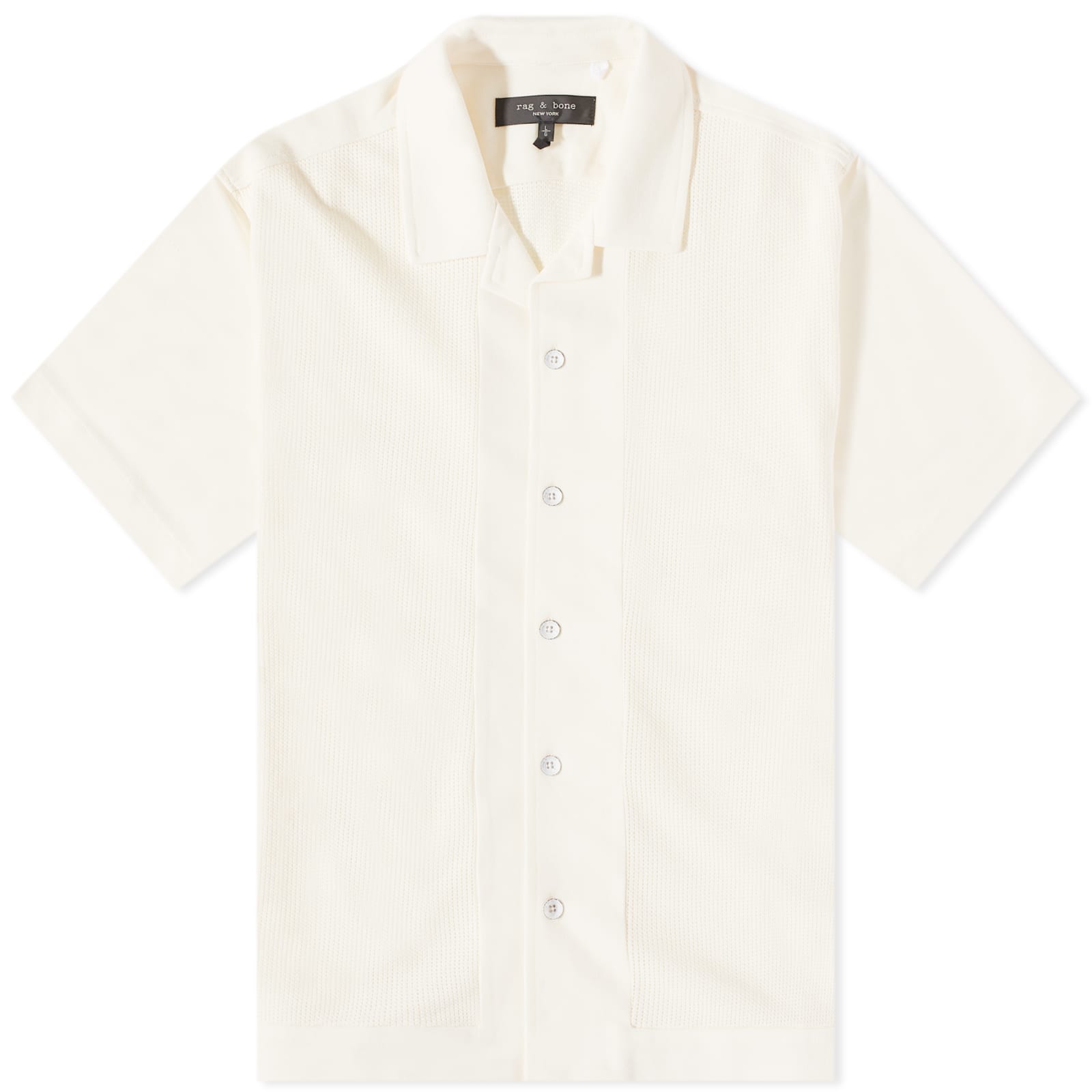 Rag & Bone Avery Knit Vacation Shirt Ivory | END. (AU)
