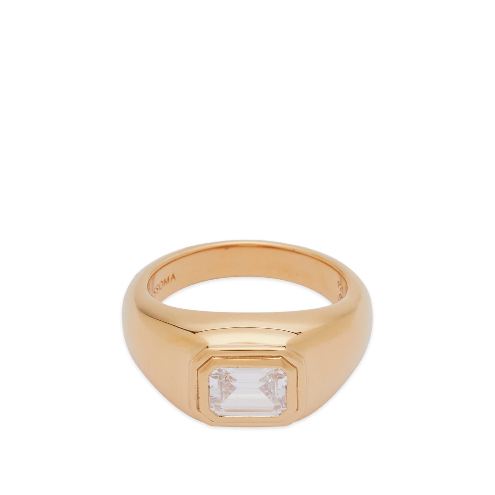 Missoma Chunky Gemstone Ring Gold | END. (GB)