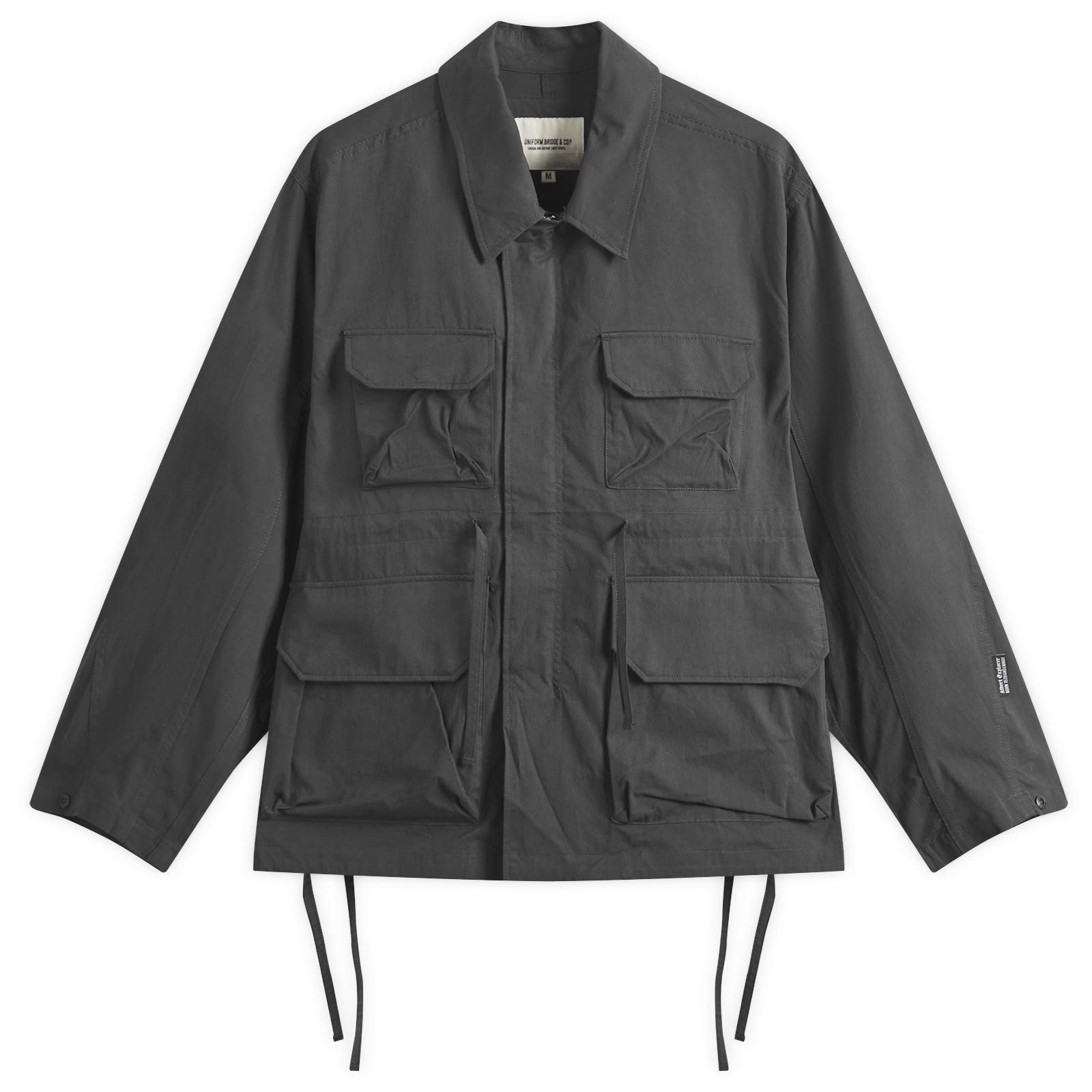 Uniform Bridge 4-Pocket Coach Jacket Charcoal | END. (US)