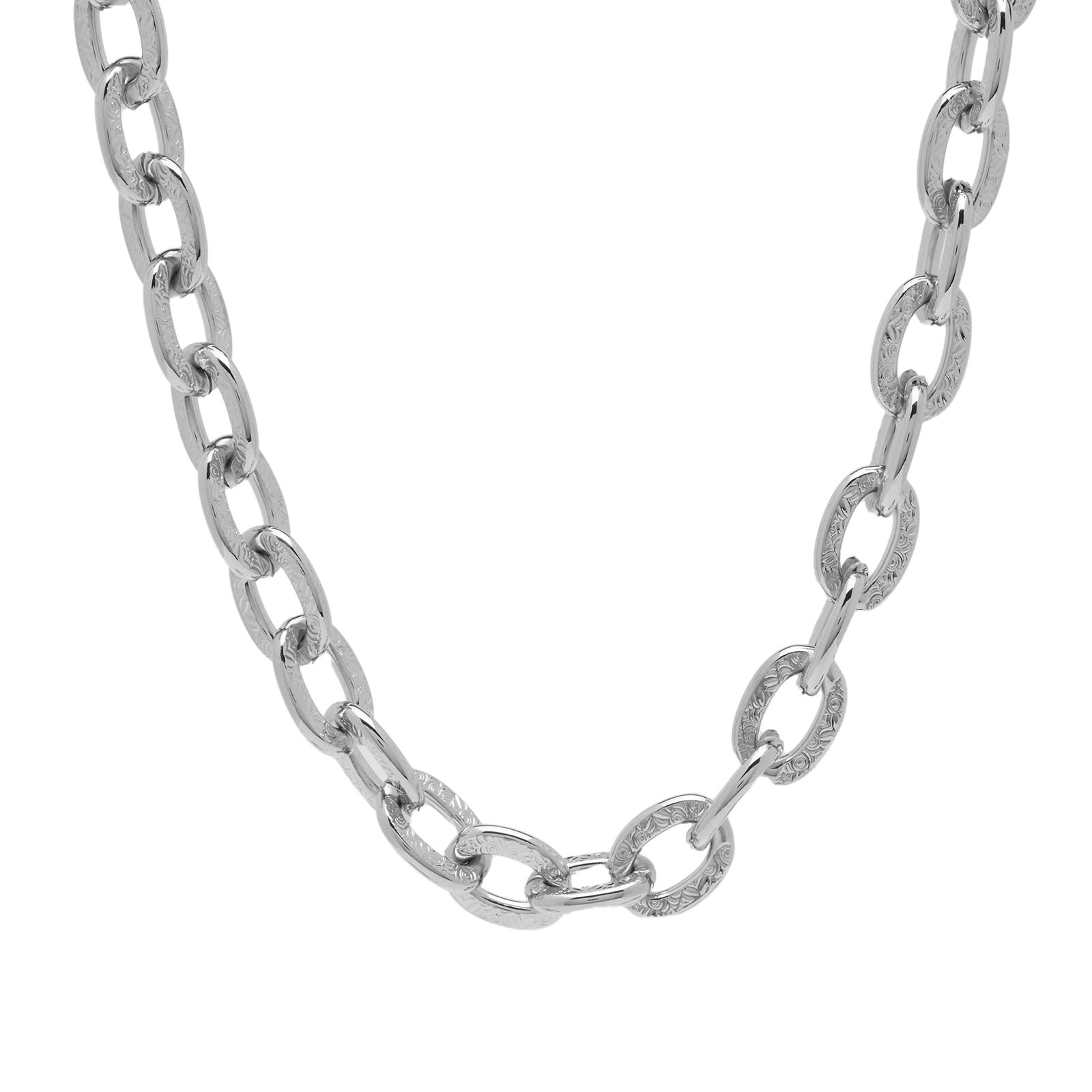 Mondo Mondo Scroll Chain Necklace Silver | END. (SG)