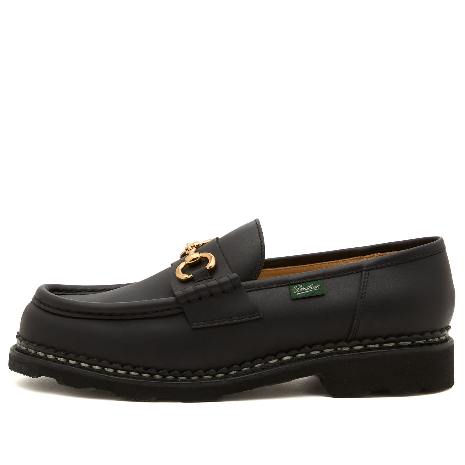 Paraboot Orsayti Leather Moccasin Shoe Black | END. (TW)