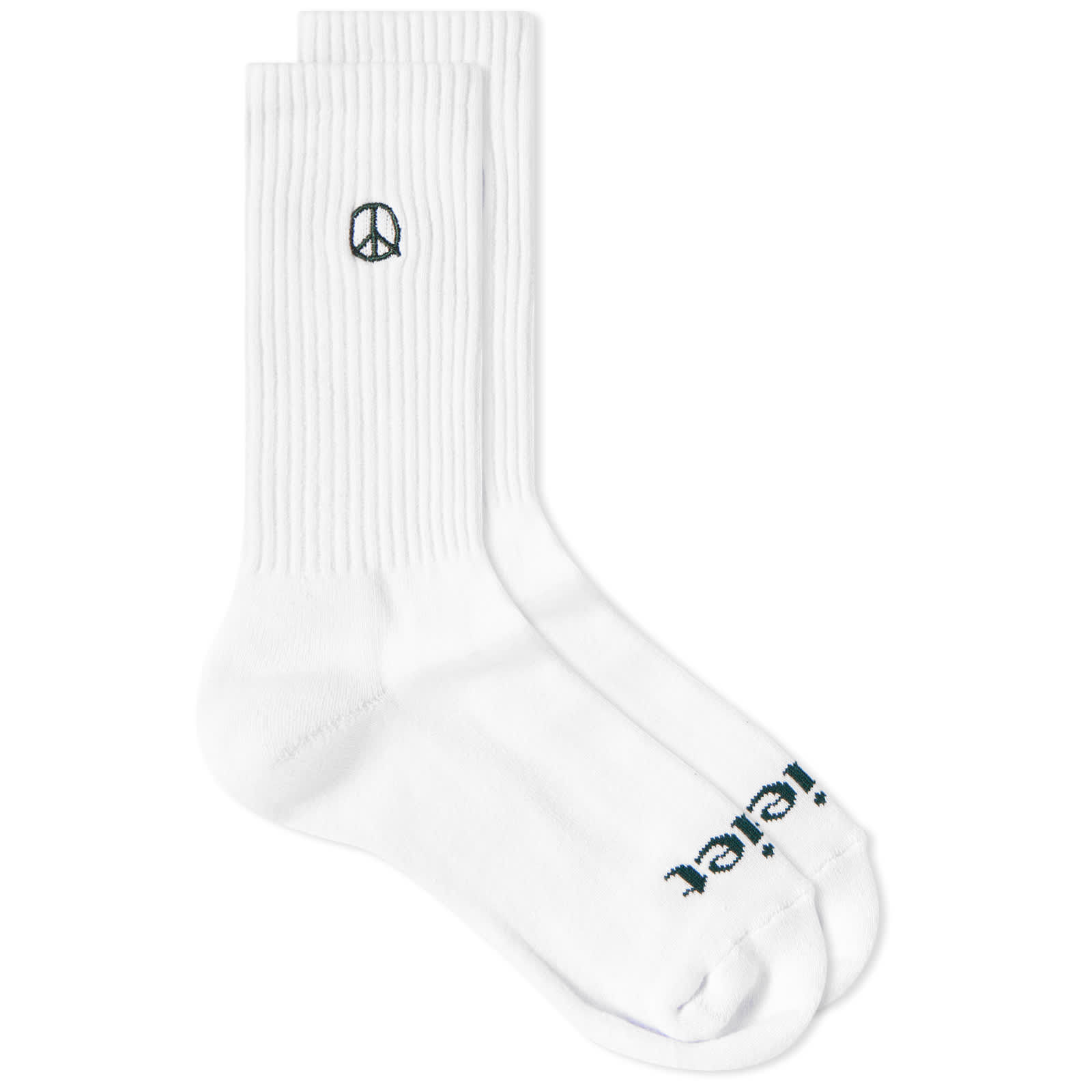 Museum of Peace and Quiet Logo Socks White | END. (GB)