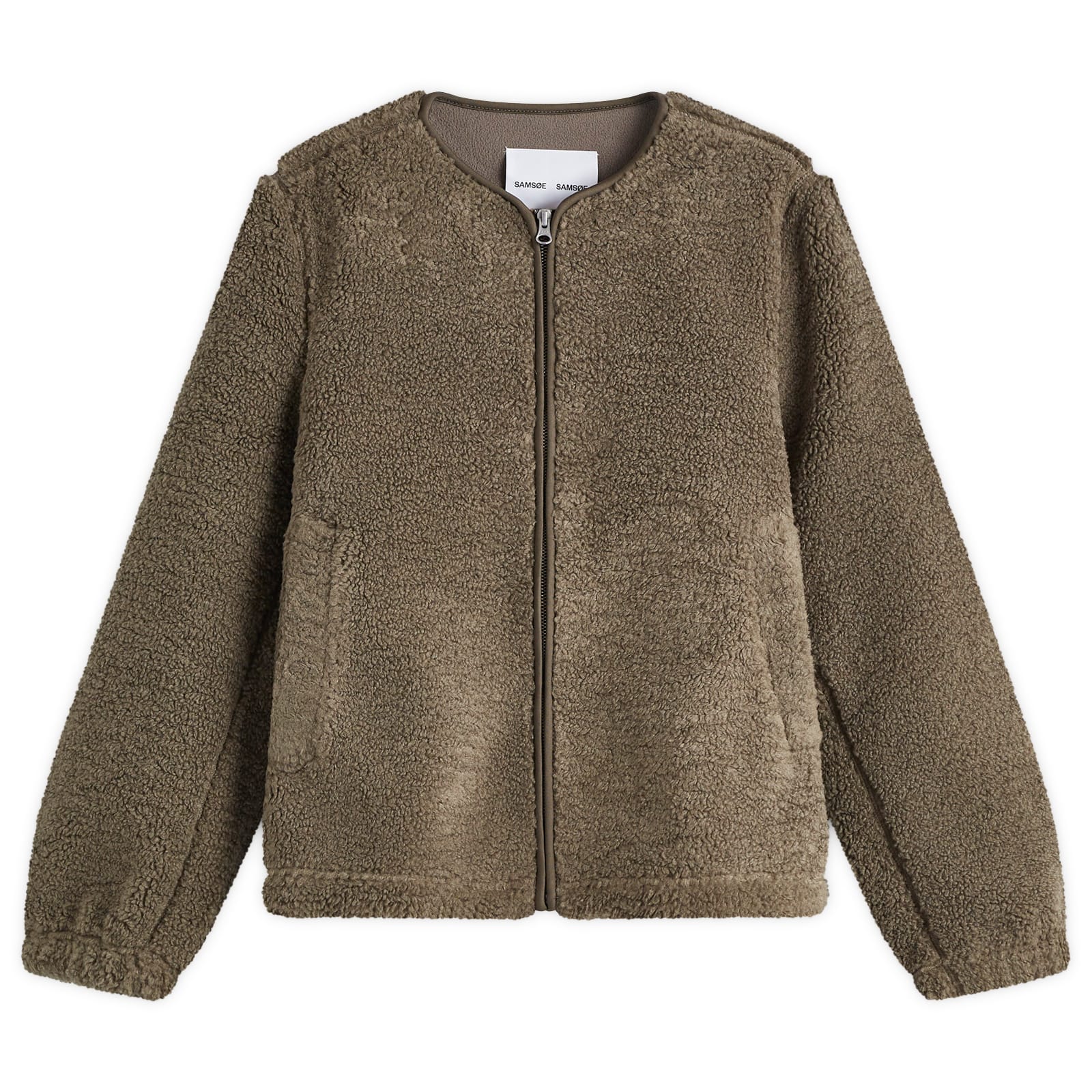 Samsøe Samsøe Saautum Fleece Jacket Bungee Cord | END. (US)