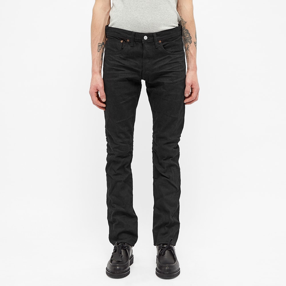 RRL Slim Fit Jean Black on Black | END. (US)