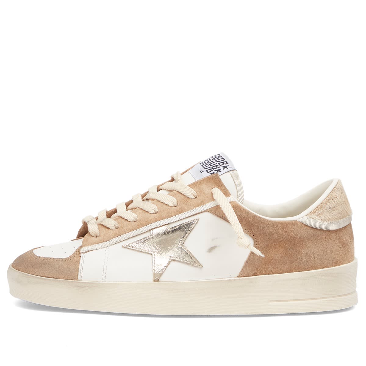 Golden Goose Stardan Tobacco & Latte & Platino | END. (US)