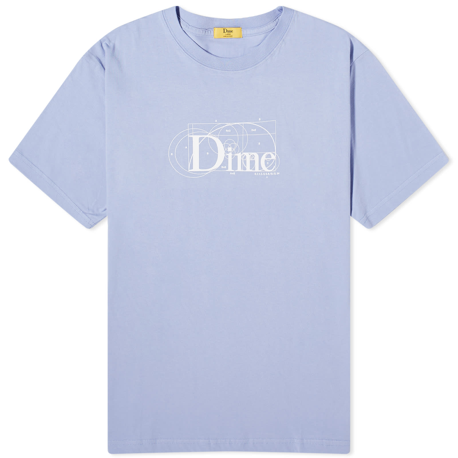 Dime Classic Ratio T-Shirt Light Indigo | END. (US)