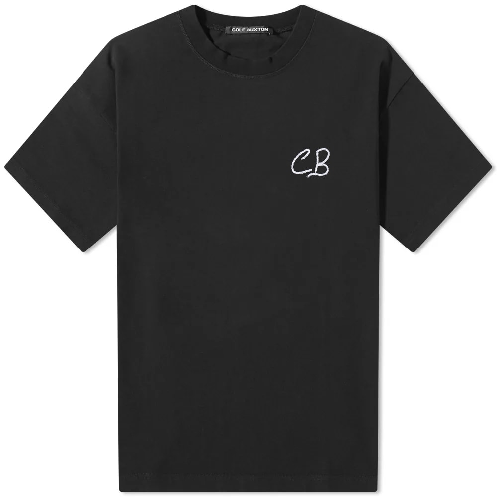 Cole Buxton CB Applique T-Shirt Black | END. (GB)