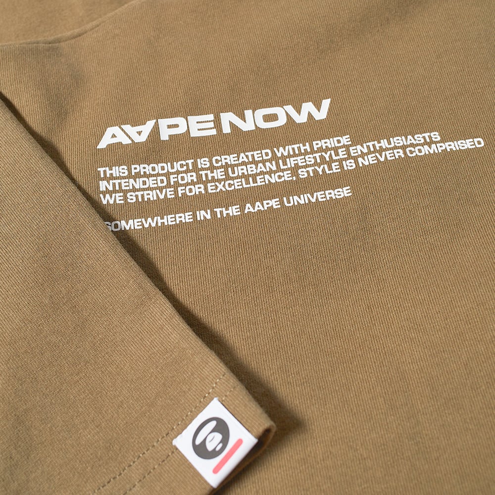 AAPE AAPE Now One Point Pocket Tee Khaki | END. (HK)