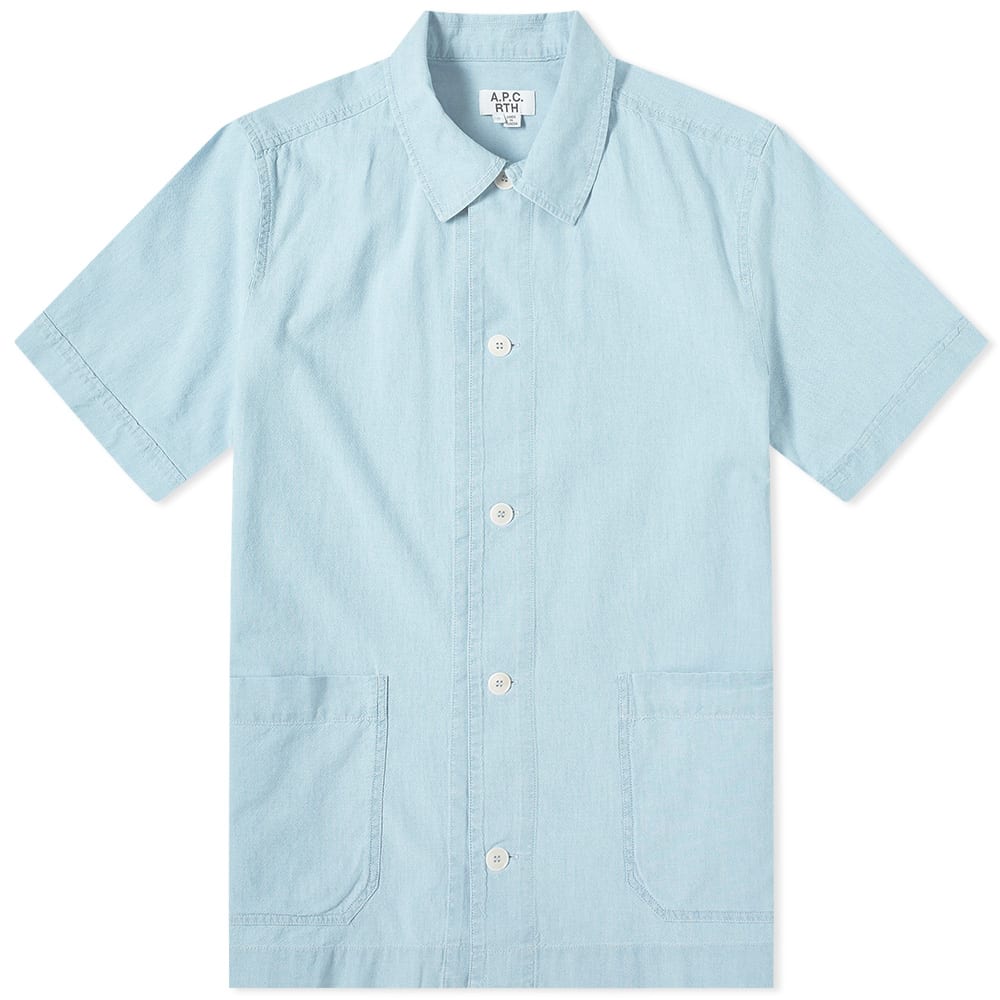 A.P.C. x RTH Santal Shirt Washed Indigo | END. (US)