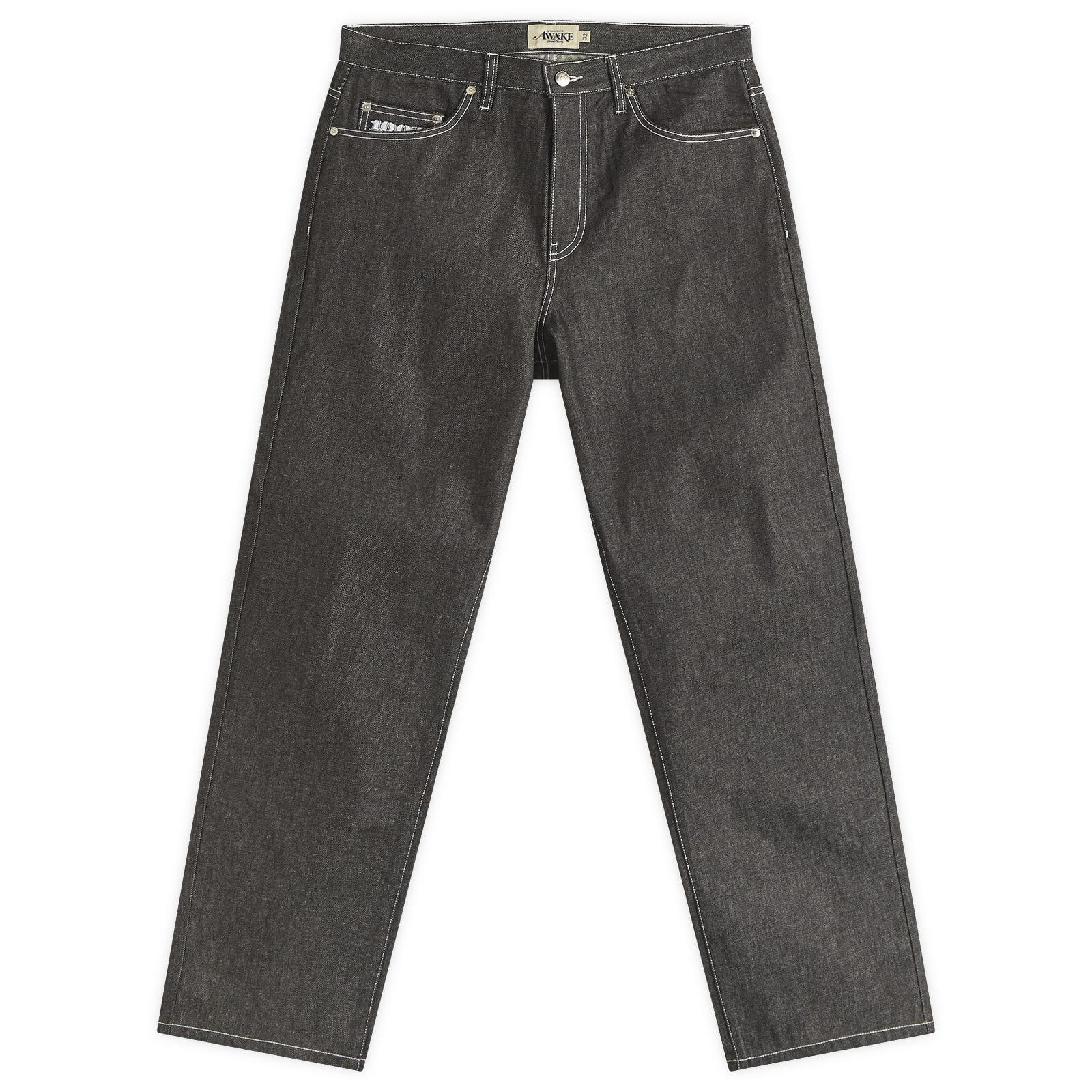 Awake NY Logo Denim Jeans Black | END. (GB)