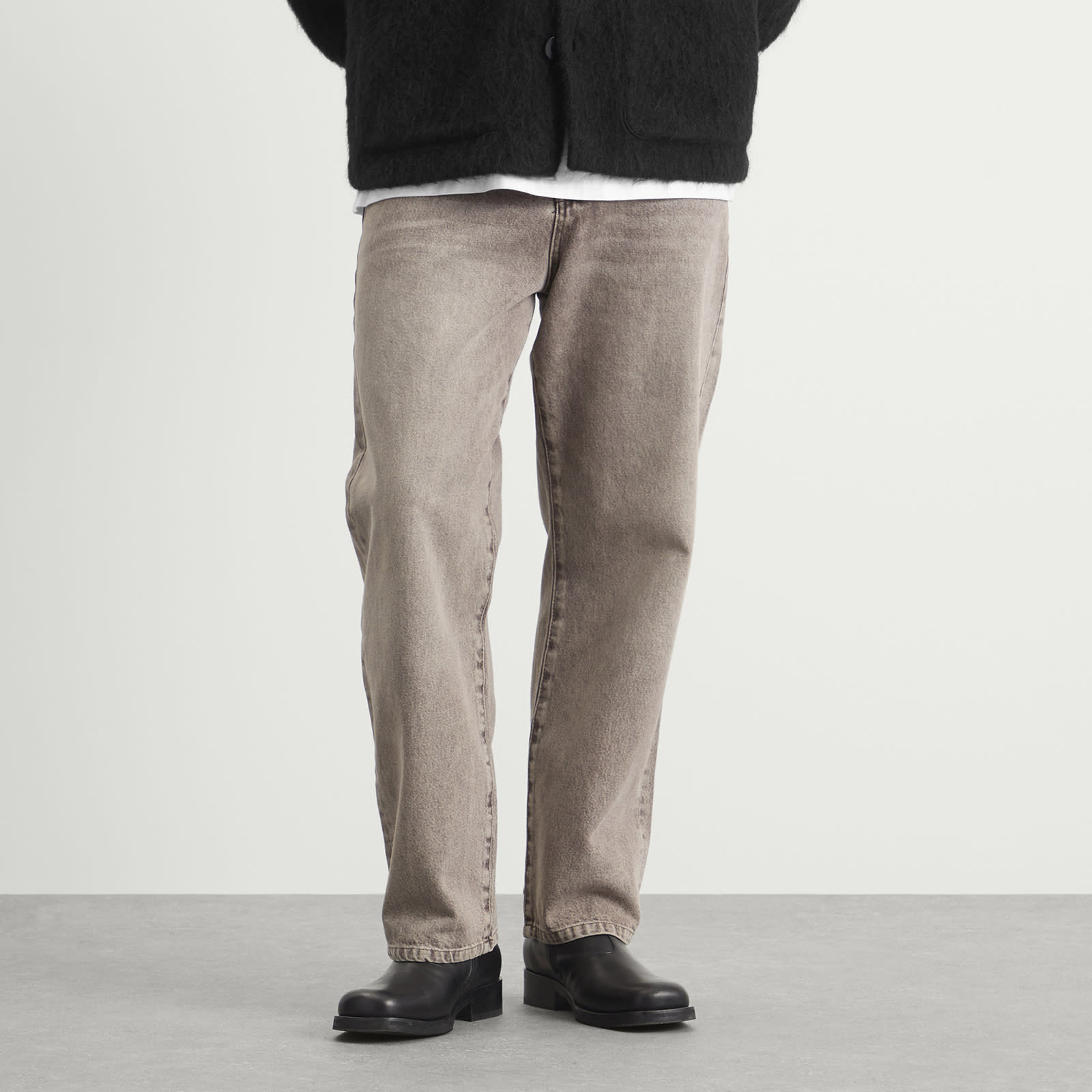 Ronning Men's Classic Denim Jeans Stripped Wash - Curated Menswear