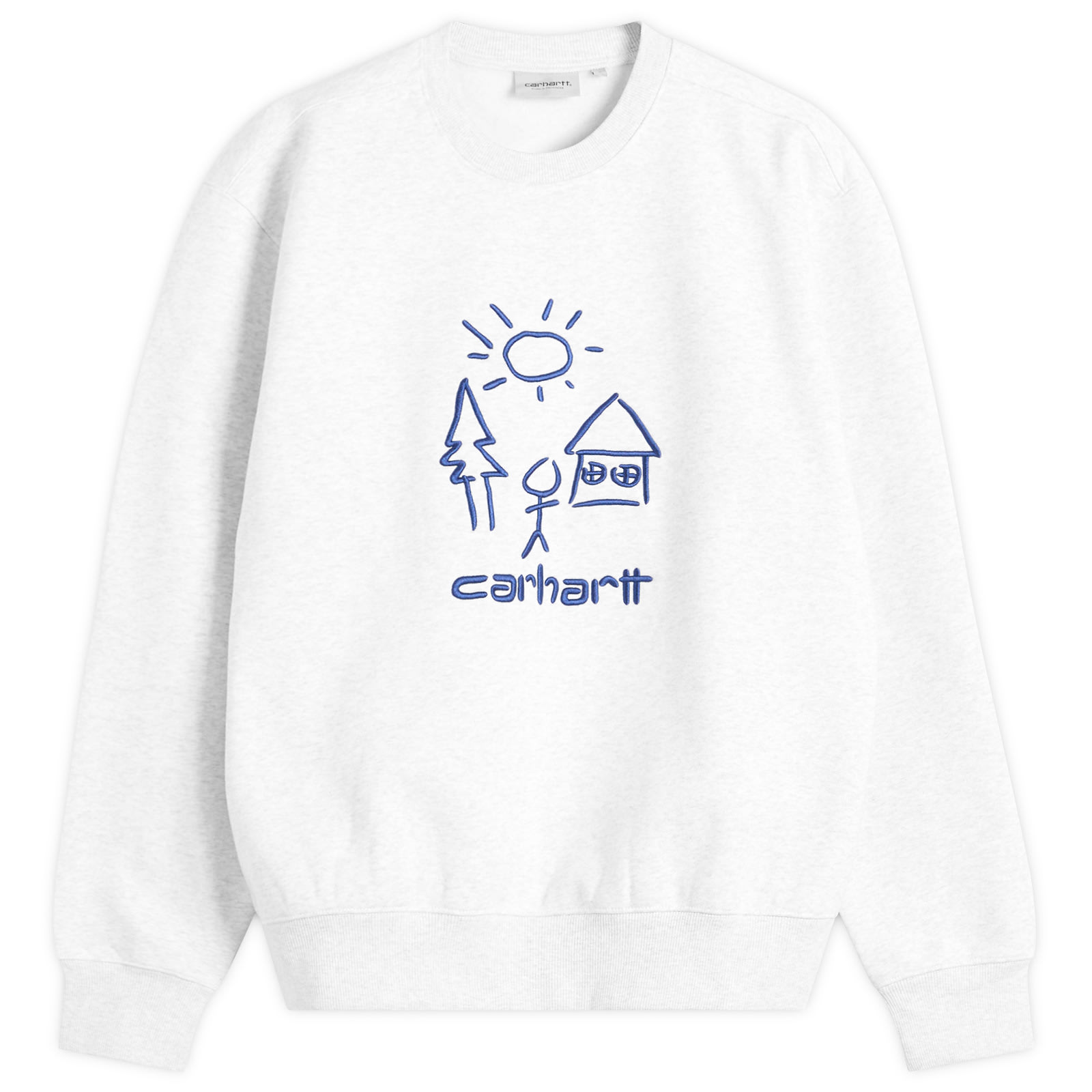 Carhartt WIP Masterpiece Sweatshirt Ash Heather & Wolfsbane | END. (GB)