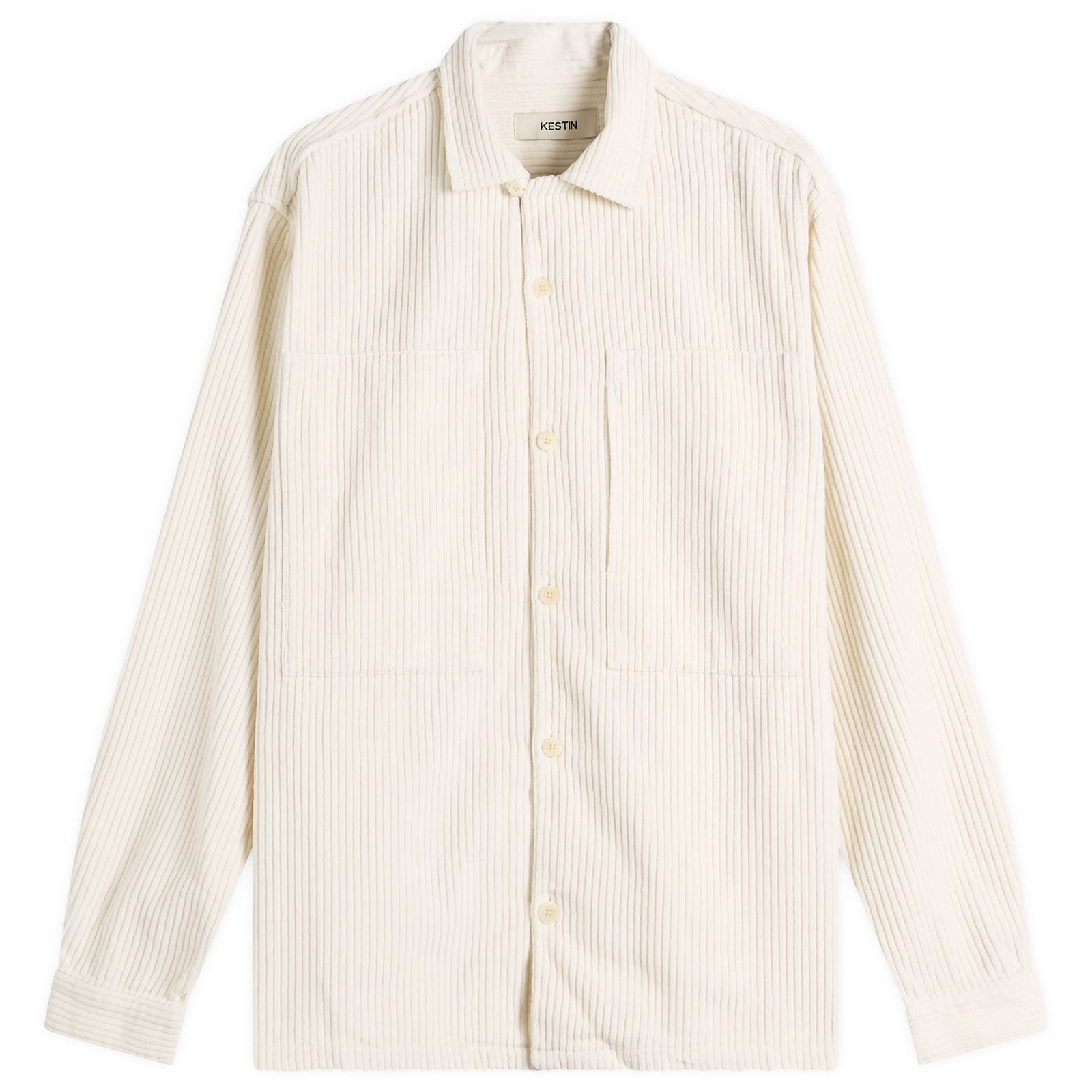 Kestin Durno Overshirt Ecru Corduroy | END. (US)