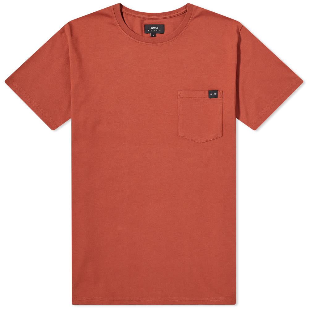 Edwin Pocket Tee Auburn | END.
