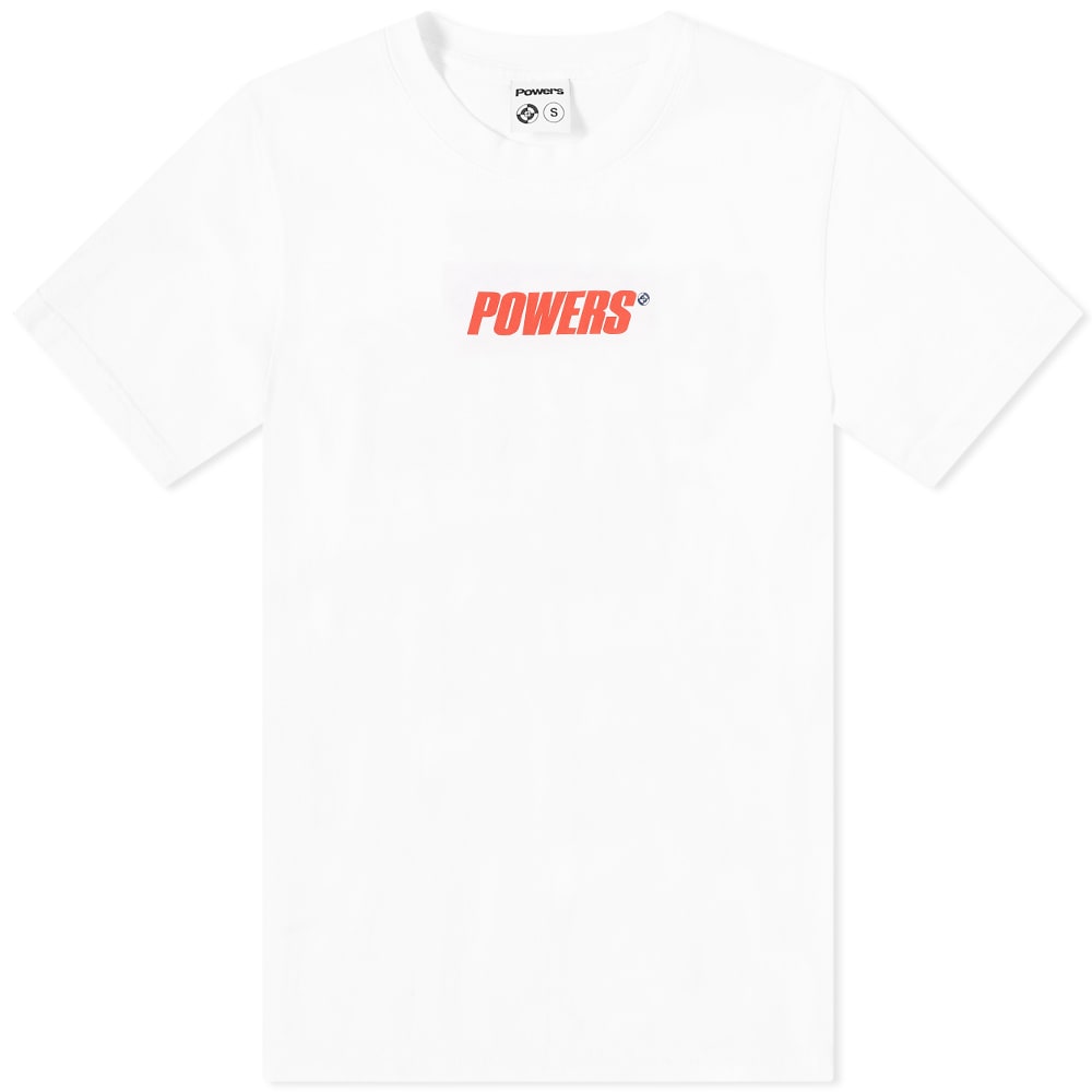 POWERS Logo Tee White | END.