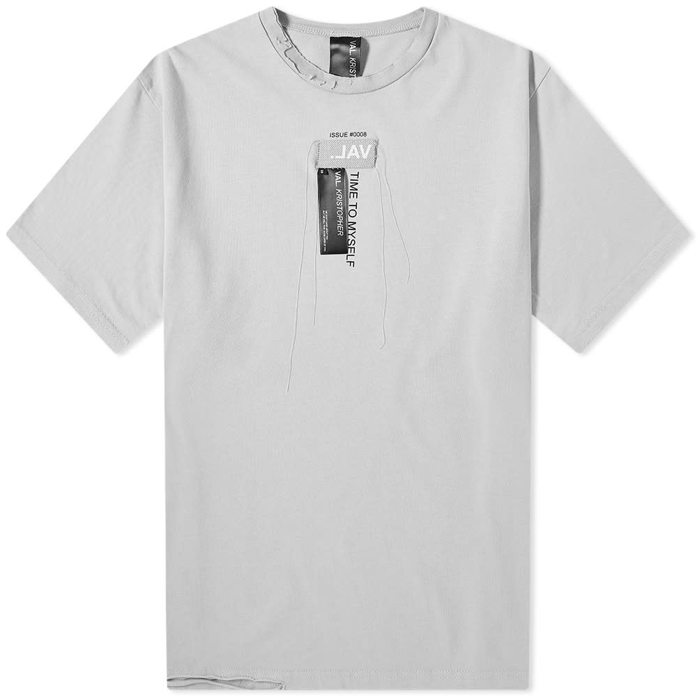 Val Kristopher Issue 0008 Patch Logo Tee Grey | END. (KR)