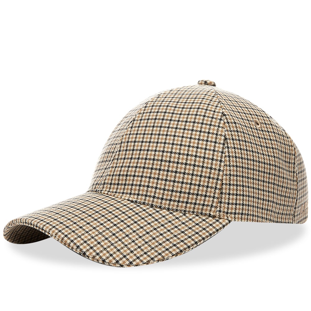 A.P.C. Charlie Houndstooth Cap Beige | END. (BE)