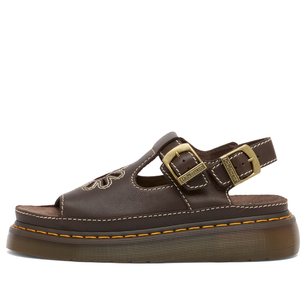 Dr. Martens Dunnet Flower Sandal Kelp Brown | END. (GB)