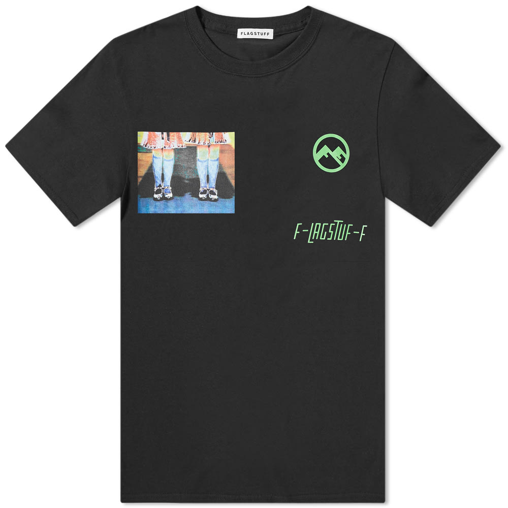 Flagstuff Twin Tee Black | END. (Global)