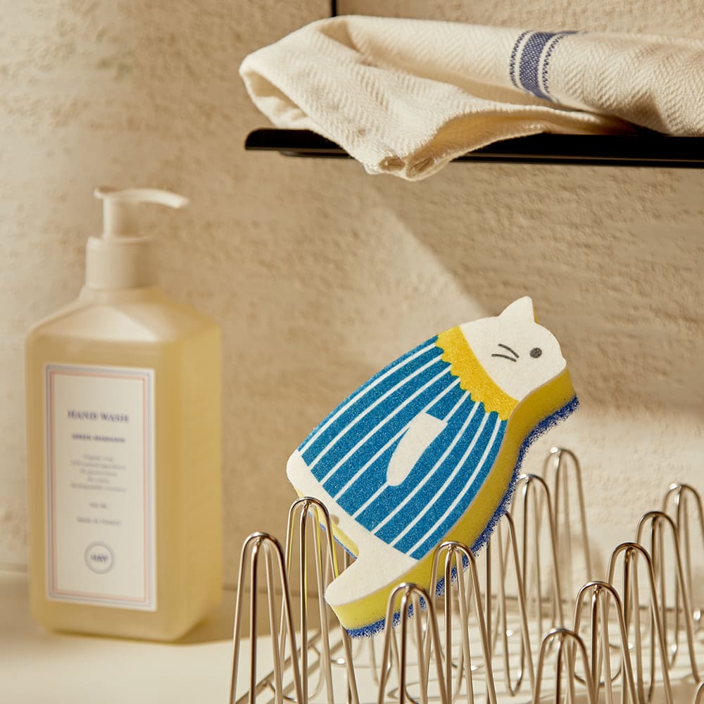 HAY Cat Sponge Blue | END. (US)