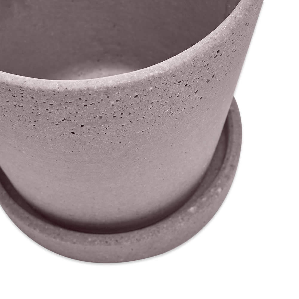 HAY Medium Flowerpot With Saucer Plum | END. (US)